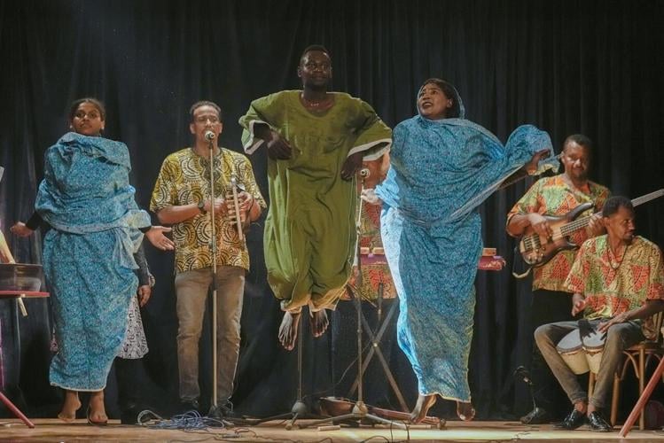 In music and dance, Sudanese performers transport refugee audiences ...