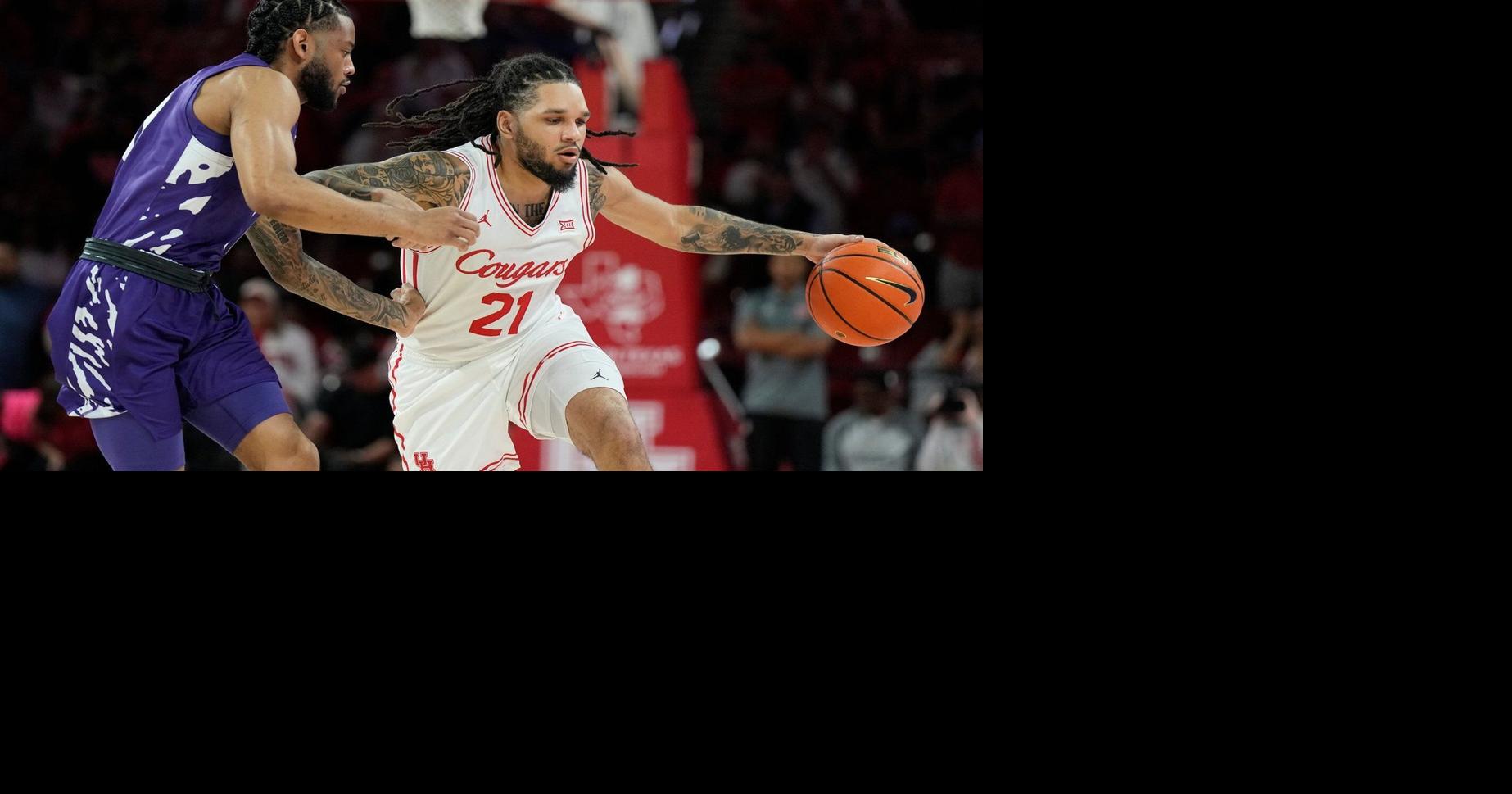 Emanuel Sharp scores 23, No. 3 Houston downs Kansas State 78-64