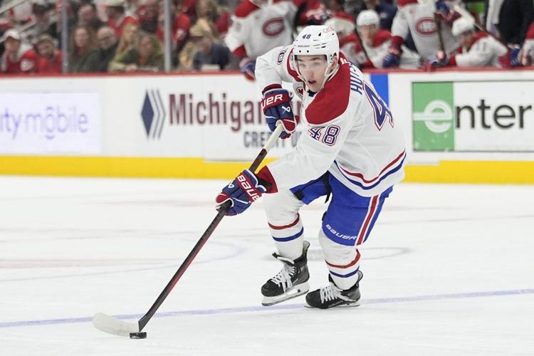 Canadiens defenseman Lane Hutson earns Calder Trophy as NHL’s rookie of ...