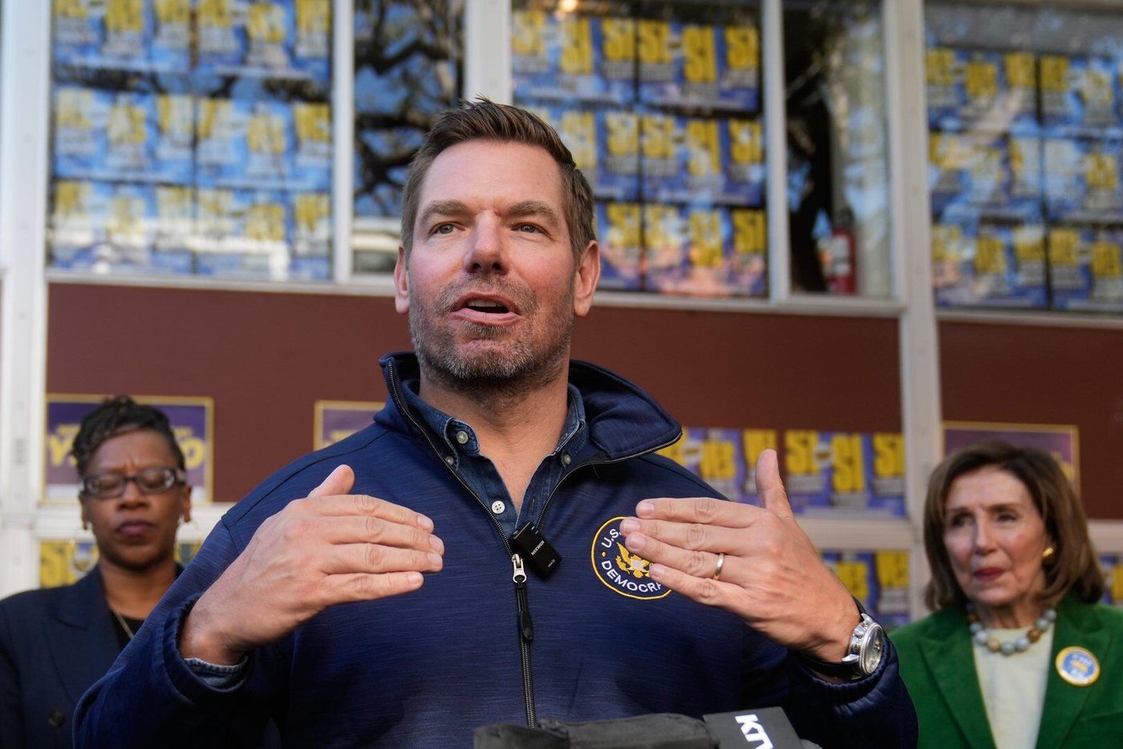 Rep. Eric Swalwell announces his bid for California governor