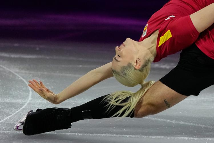 Figure skating stars dazzle at the Winter Olympics exhibition gala, in ...