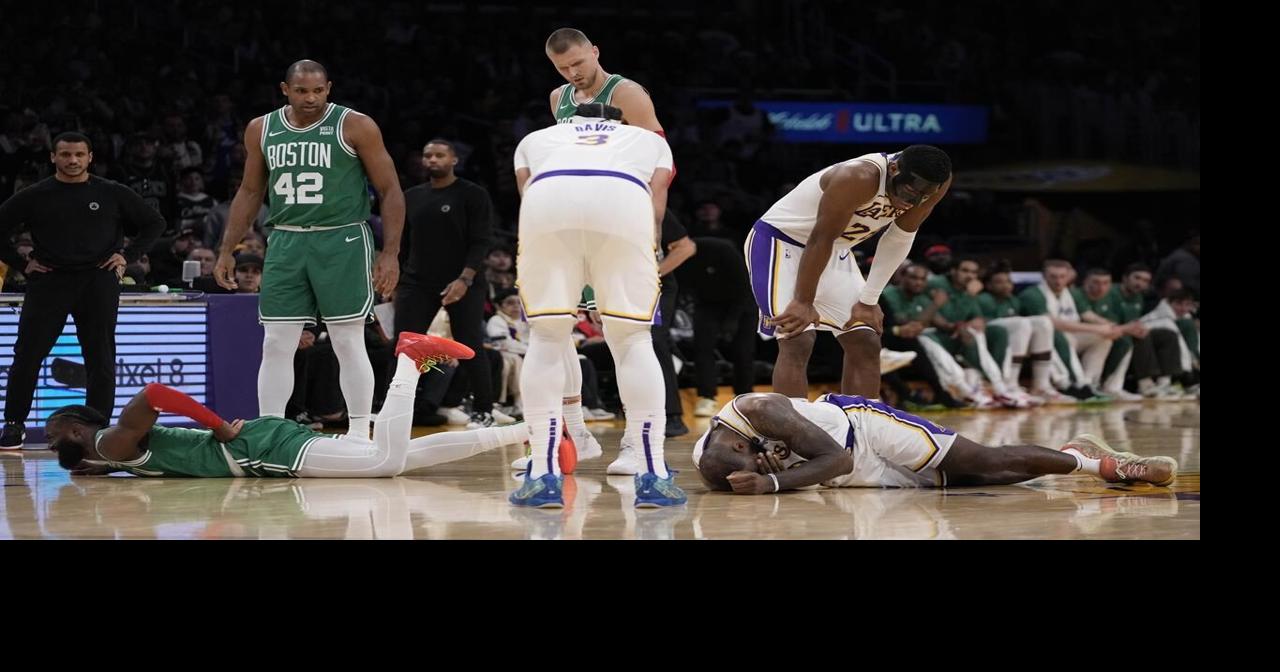 Porzingis, Celtics start strong in 126-115 Christmas Day win over Davis, Lakers
