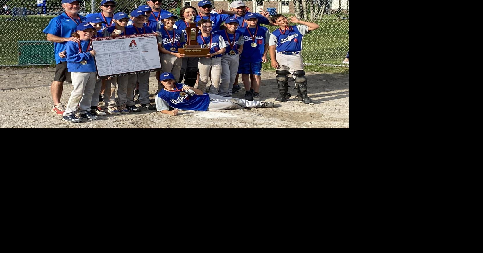 U12 Dundas Dodgers dominant in 2022 John Stokoe Tournament in Ancaster
