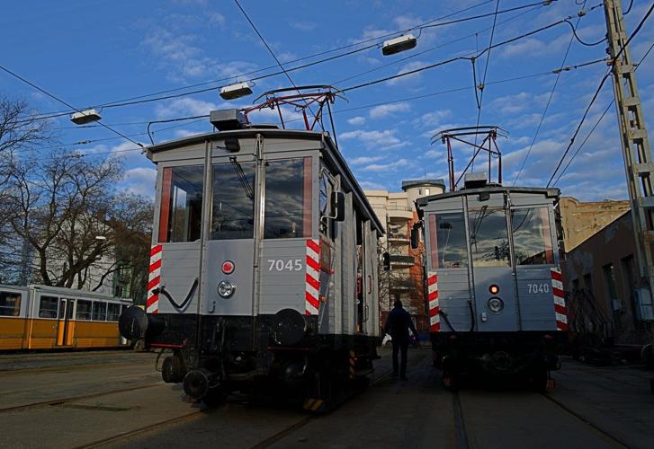 Budapest's vintage freight trams celebrate 100 years in service