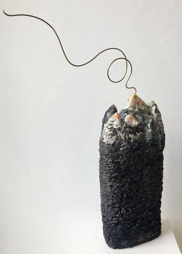 Ceramic sculptures issue a call to return to nature