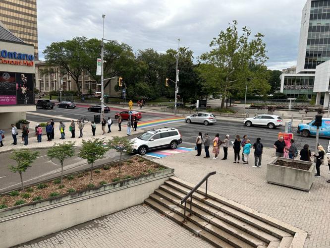 1,700 job seekers line up for TD Coliseum job fair