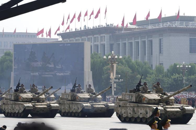 Photos of China military parade marking the 80th anniversary of WWII's end