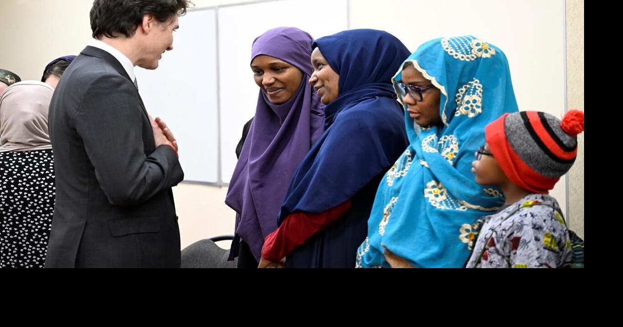 Trudeau meets with families of victims of deadly 2017 Quebec mosque attack