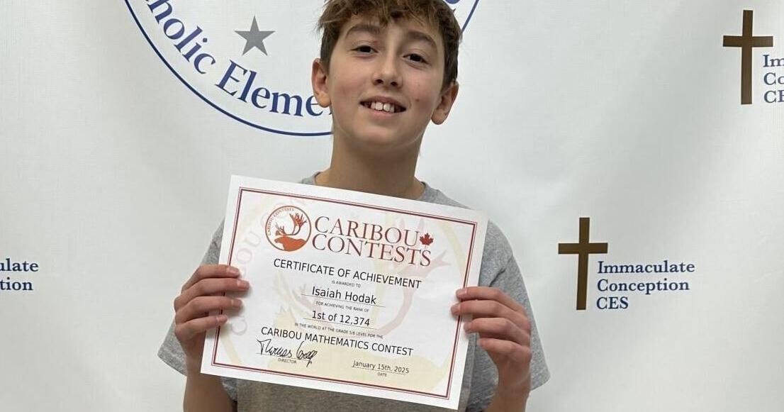 First place for three HWCDSB students in math competition