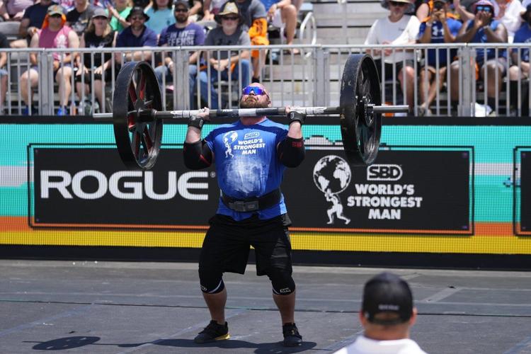 Where's the beef? In Sacramento this week for World's Strongest Man ...