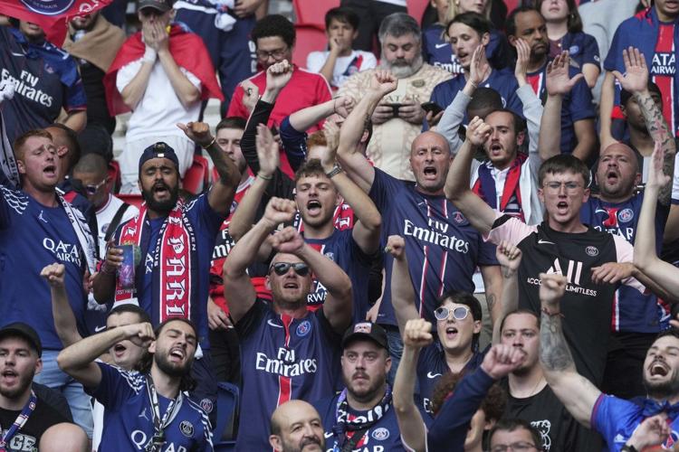 Exuberant PSG fans celebrate club's first Champions League title with ...