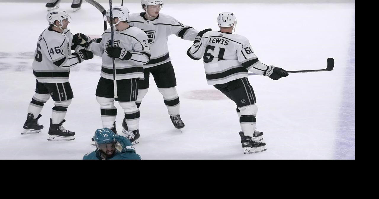 Anze Kopitar scores as Kings beat Sharks 4-1 for another road win
