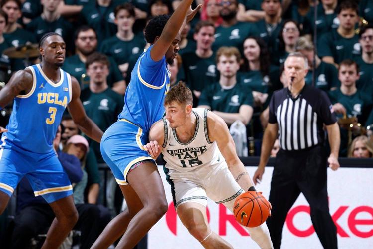 Jeremy Fears Jr. leads No. 15 Michigan State to 82-59 win over UCLA