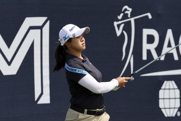 Allisen Corpuz finally sees results and shares Boston lead on LPGA