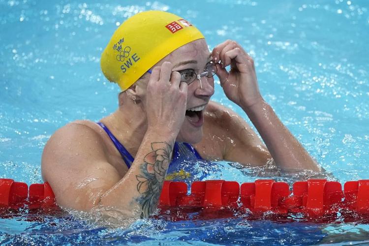 Talked into swimming the 100-meter freestyle, Sarah Sjöström gets a ...