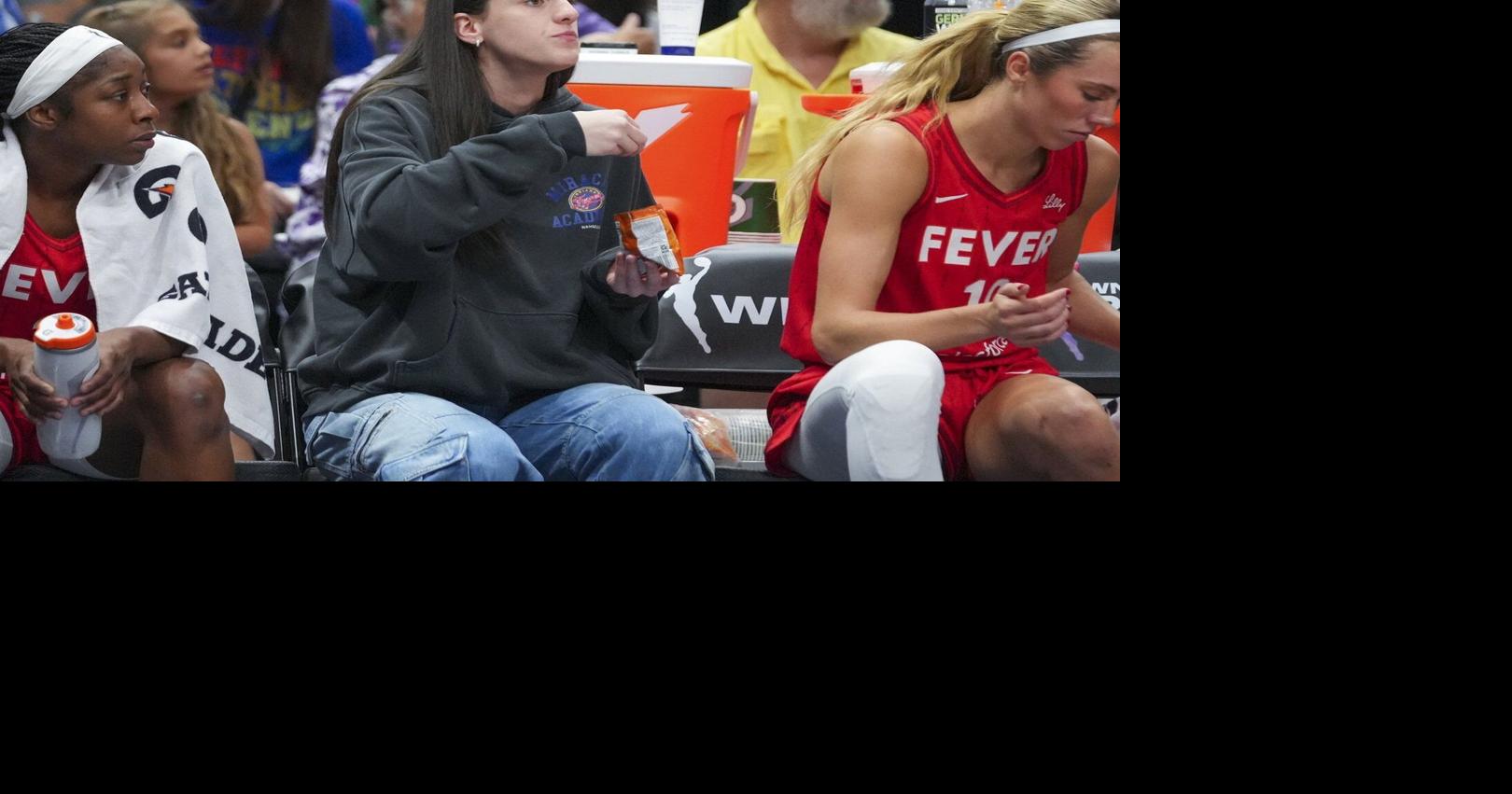 Caitlin Clark's groin strain sidelines her for Fever's 3rd game in row ...
