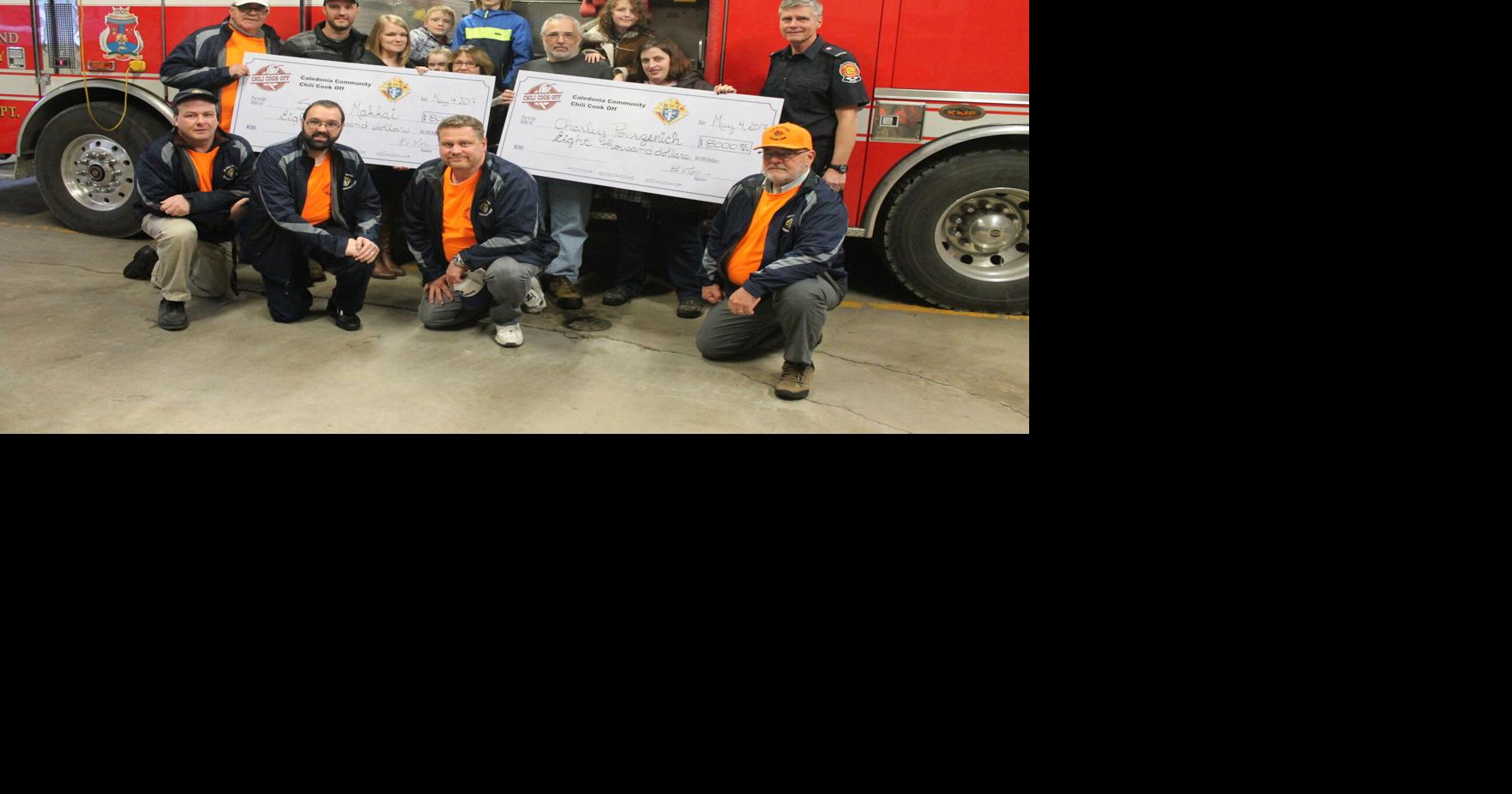 Caledonia cook-off raises over $16,000