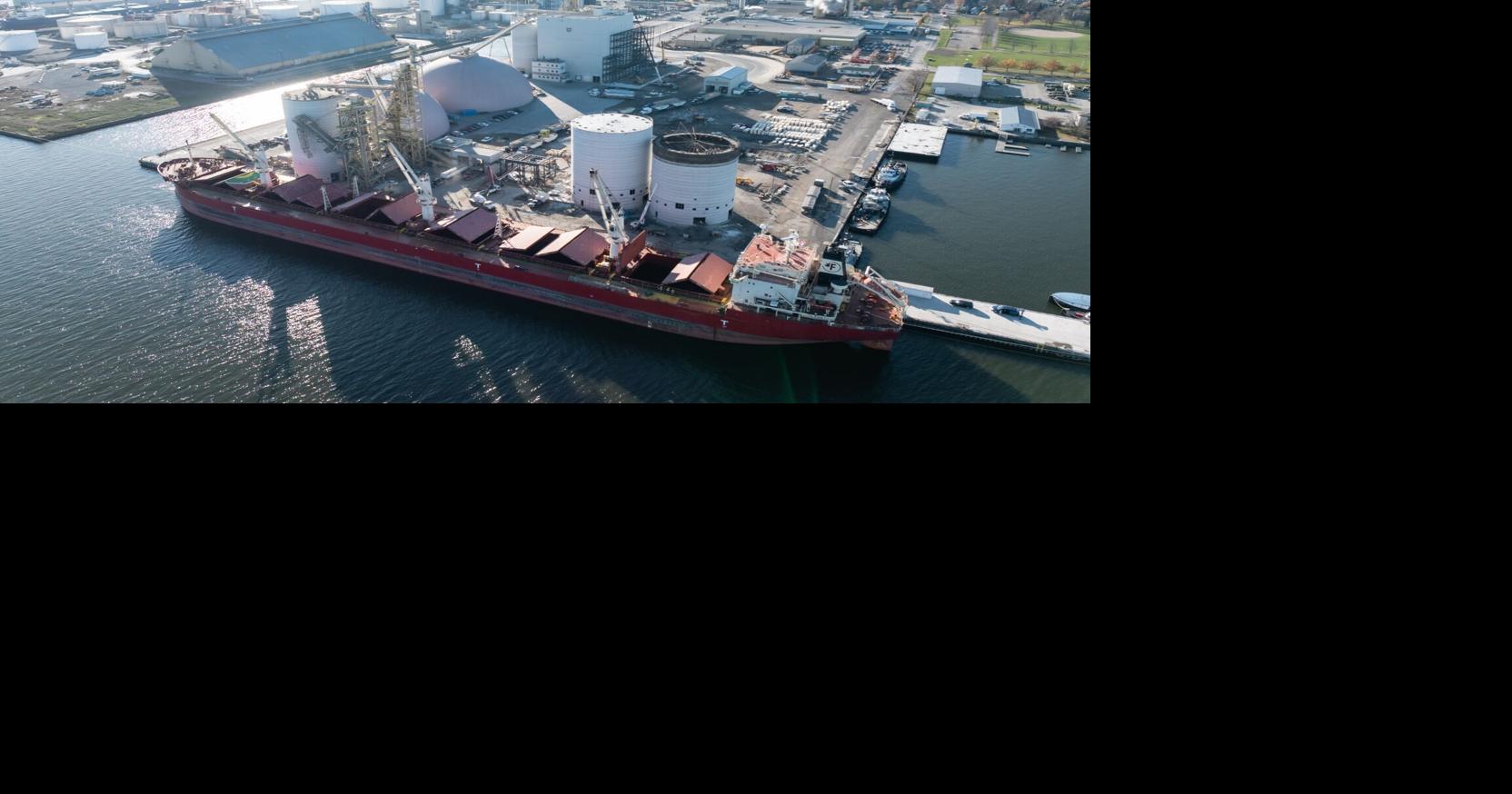 What came in and out of the Port of Hamilton Nov. 24 to 30