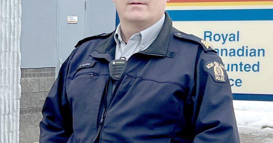 Staff Sergeant Rob Harms moving on from post at Drumheller RCMP detachment