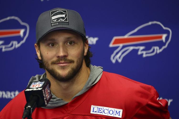 Bills quarterback Josh Allen shows off new ring following marriage to ...