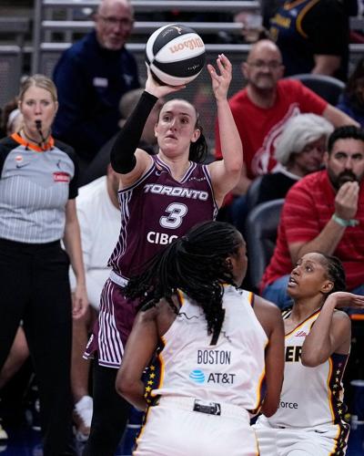 Mitchell scores 27, Clark has 21 points and 14 assists, and the Fever ...