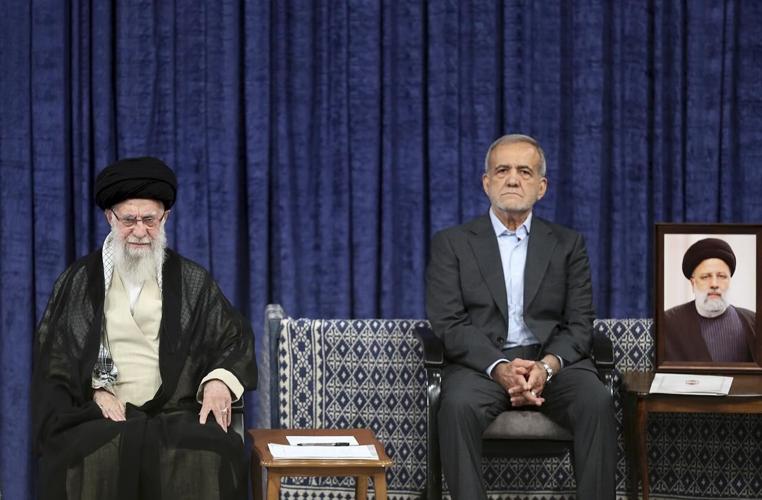 Iran's supreme leader endorses reformist Pezeshkian as new president ...