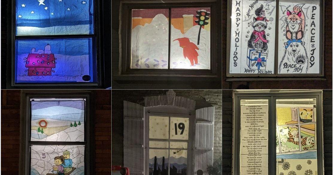 advent calendar window