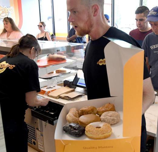 Grandad’s Donuts reopens to lineup after closing for renovations