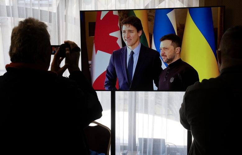 Photo Gallery: Trudeau at peace and security summit in Kyiv
