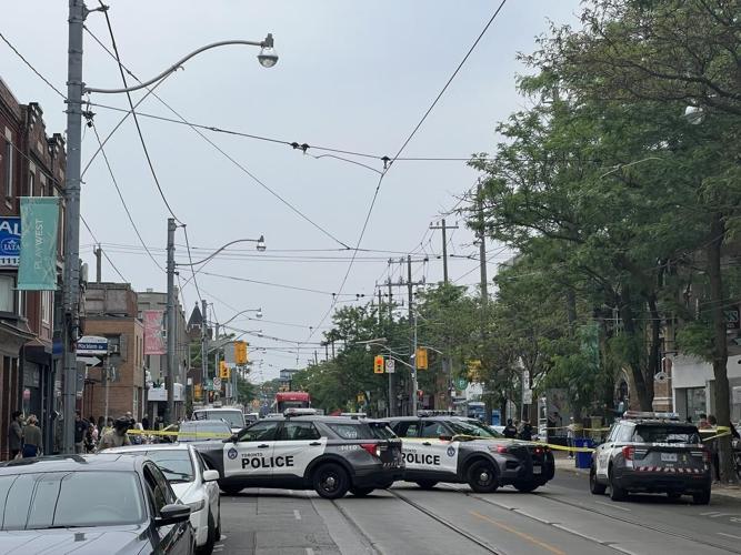 Toronto police shots fired in Little Italy during car theft