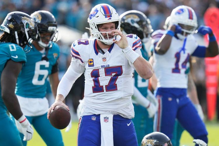 Josh Allen carries Bills to 27-24 win at Jags for Buffalo's first road ...