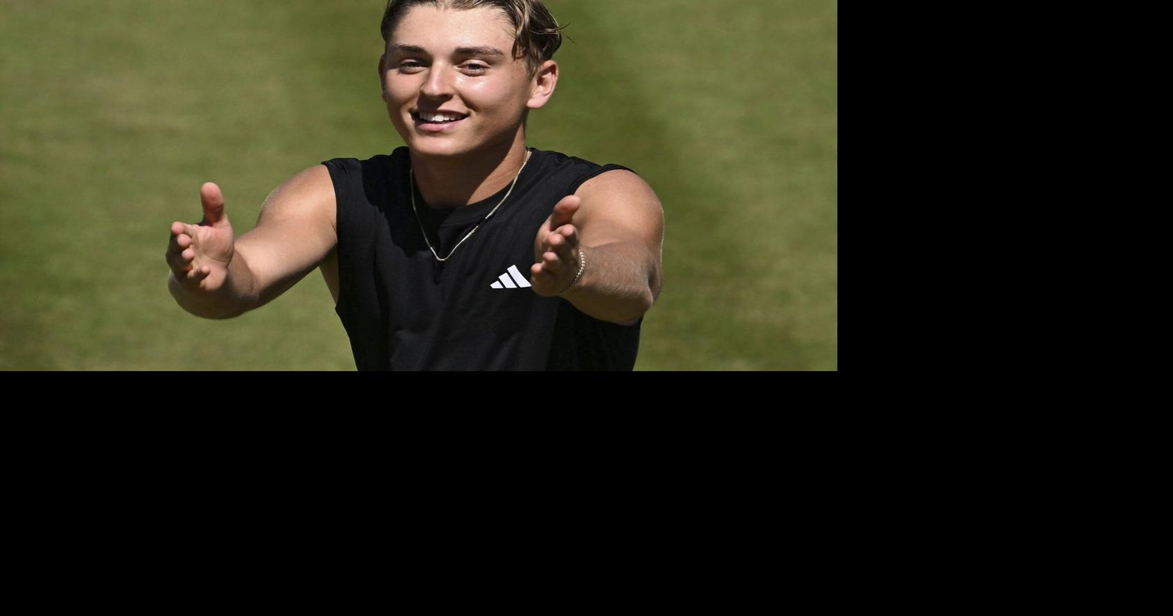 German 17-year-old Engel becomes youngest grass-court quarterfinalist ...