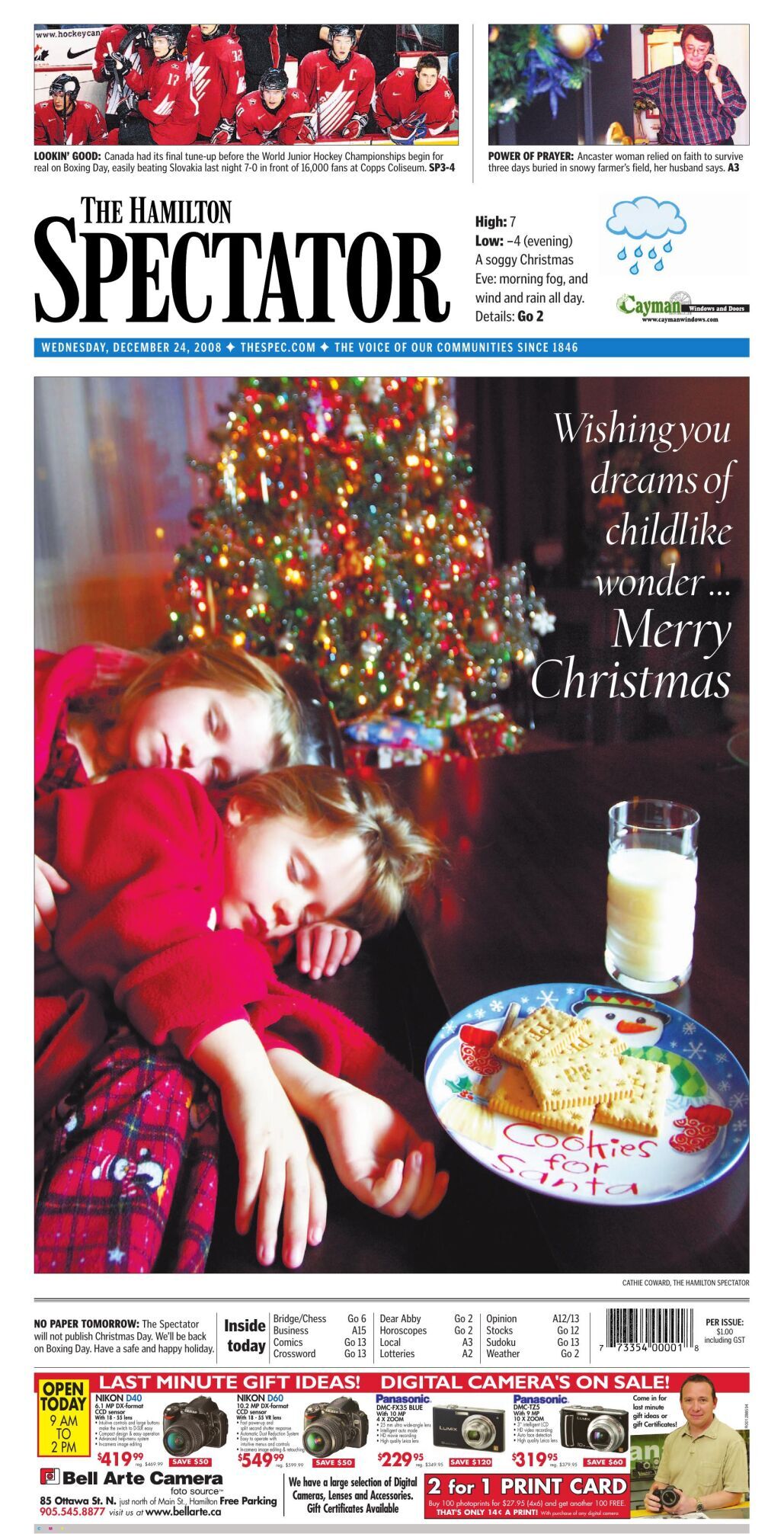The Hamilton Spectator Christmas edition
