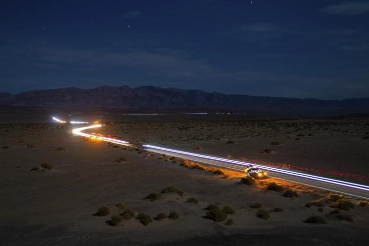 First runners reach the finish in the annual Death Valley ultramarathon ...