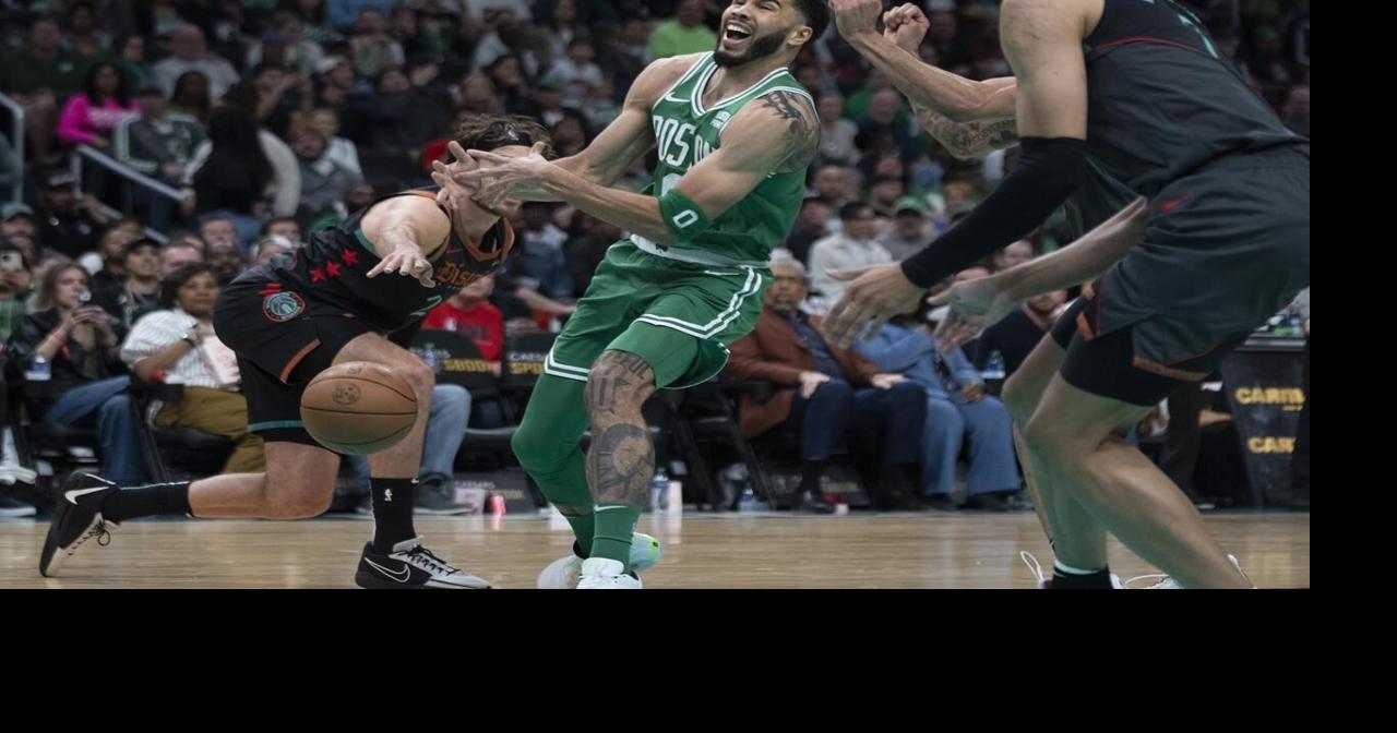 Sam Hauser posts career bests of 30 points, 10 3-pointers as Celtics beat Wizards 130-104