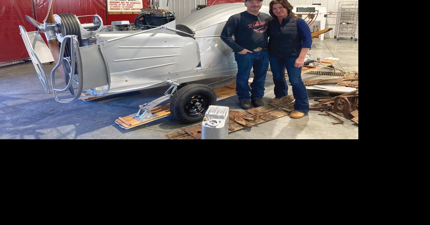 Alberta couple discovers and restores family snowplane found in Elkhorn ...