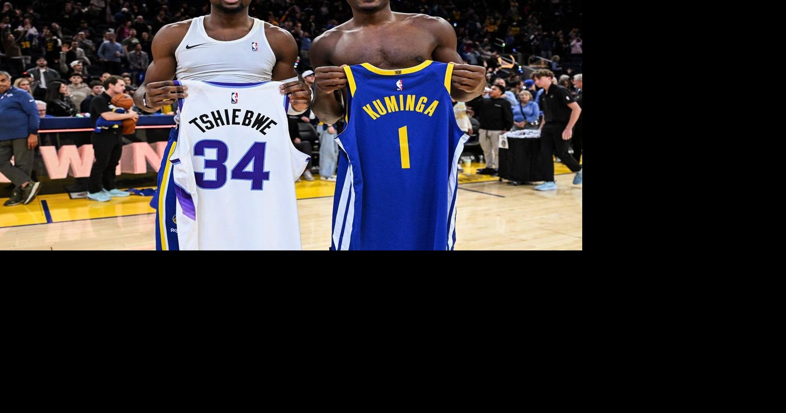 Warriors coach Steve Kerr chatted with Jonathan Kuminga about his ...