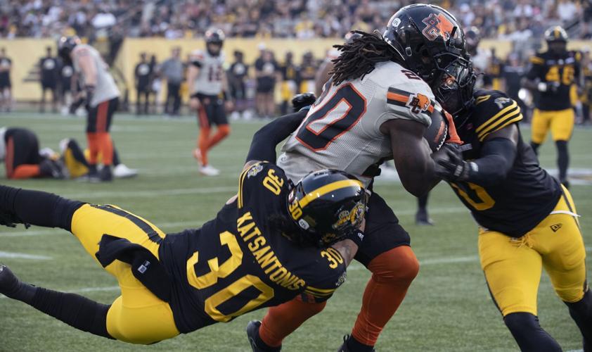 Tired, beat-up Ticats see their winning streak end at 6
