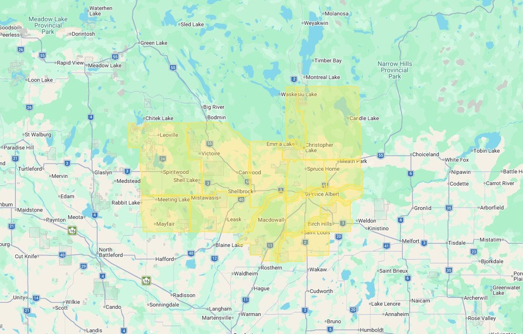 Air quality advisory issued in north as Lobstick fire not contained