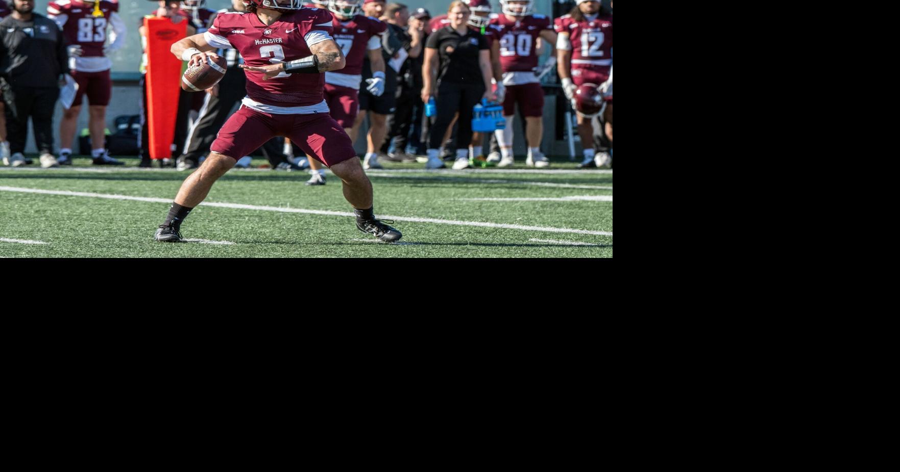 Hamilton quarterback leads McMaster into football playoffs