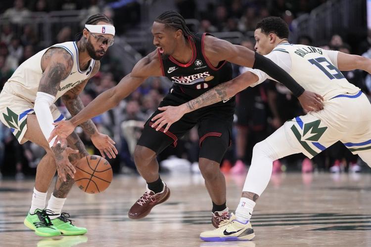 76ers' hard-working Tyrese Maxey joins exclusive fraternity with 54 ...