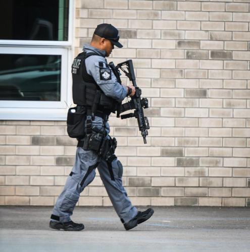 Negotiation needed to arrest suspect who fled scene of shooting ...