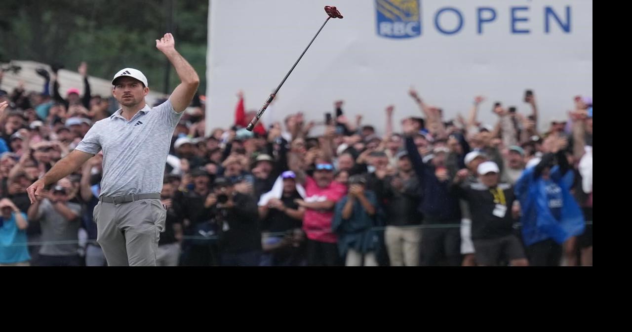 Nick Taylor's putter drop immortalized in new RBC Canadian Open logo