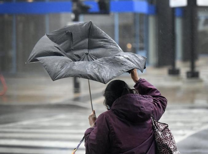 The wet and windblown: Hamiltonians battle the rain
