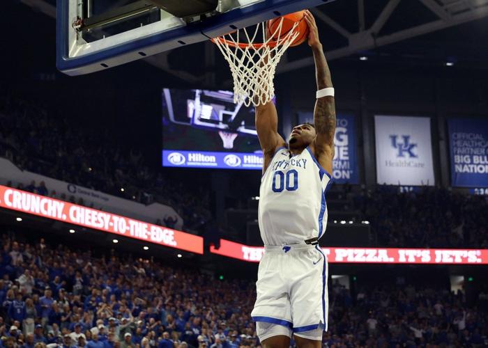 Chandler scores a career-high 23 points to lead Kentucky over No. 25 ...