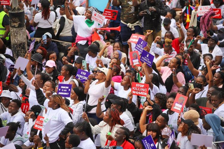 Protesters in Kenya call for national crisis declaration over gender ...
