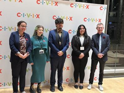 Watson Lake student gets a taste of Canadian politics