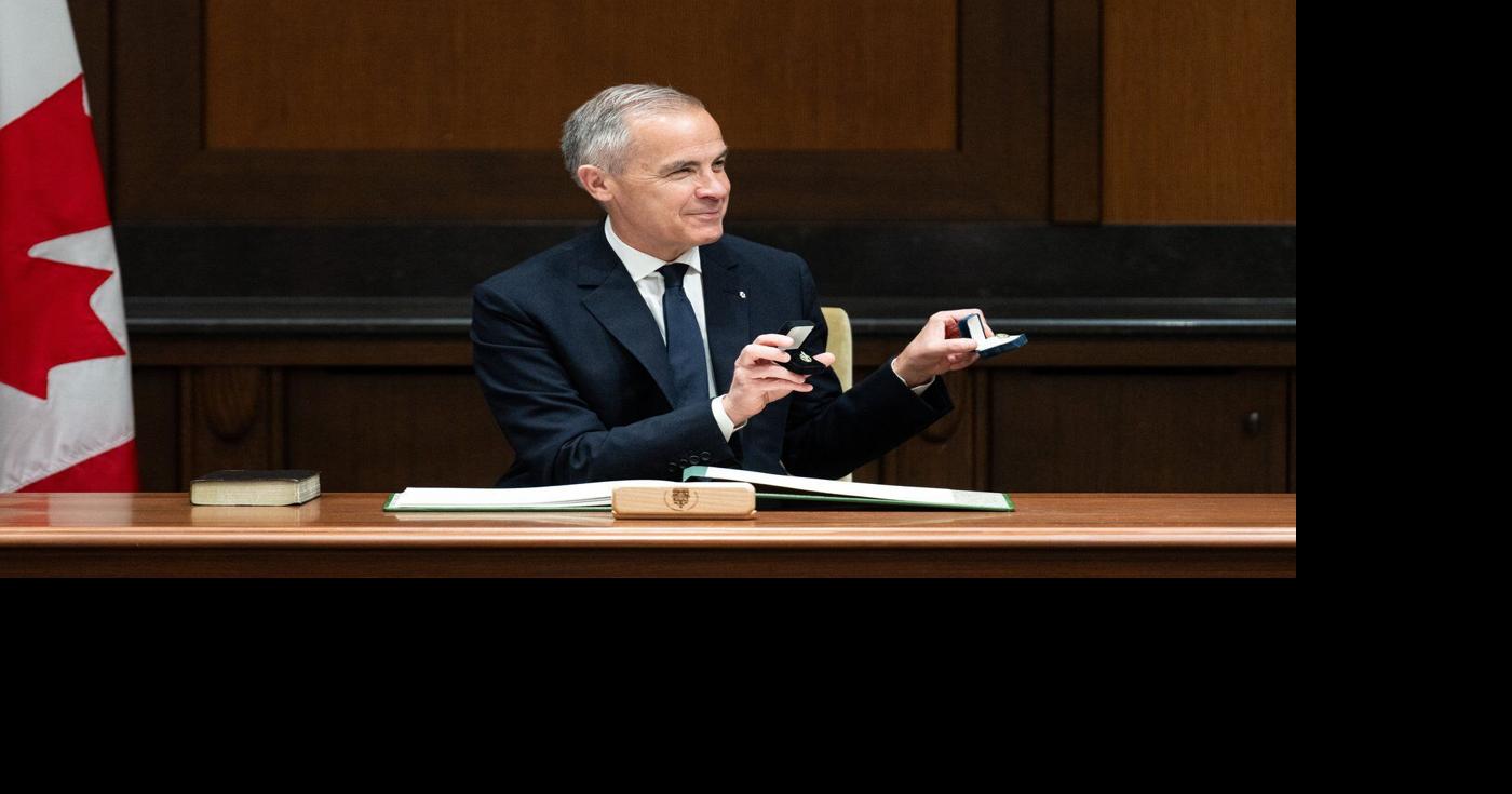 Prime Minister Mark Carney sworn in as MP for Ottawa riding of Nepean