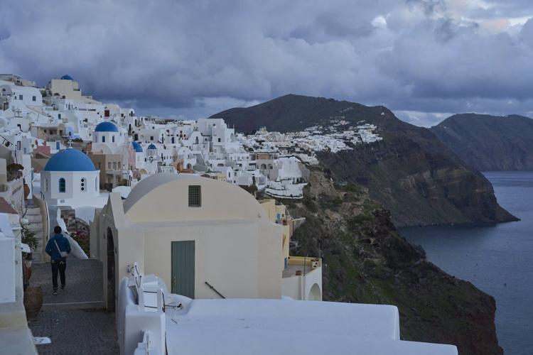 Santorini's earthquake swarm is declining gradually as thousands return to the Greek island