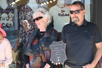 Timothy Findley honoured, remembered with blue plaque at 72 Ontario St.